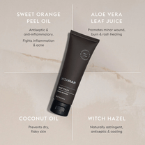 Best Natural Essential Daily Skincare Routine For Men | VITAMAN USA